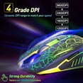 Wired Gaming Mouse, Ergonomic USB Optical Mouse with Chroma RGB ...