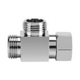 Sailesiti G1 2 Brass Toilet Bidet Bath Shower Head Diverter 3 Way T
