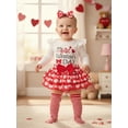 BemeyourBBs My First Valentines Day Baby Girls Outfit Long Sleeve ...