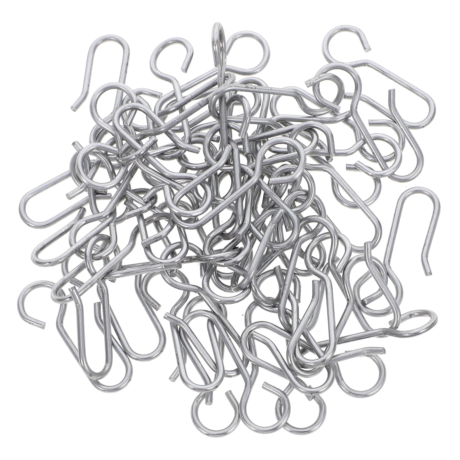 Click here for Oulii 50pcs Curtain Track Hooks Stainless Steel Cu... prices