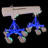 Sumner Max-Jax Pipe Stands, Vee, 2,500 lb Cap., 4 in-36 in Pipe, 30.5 ...