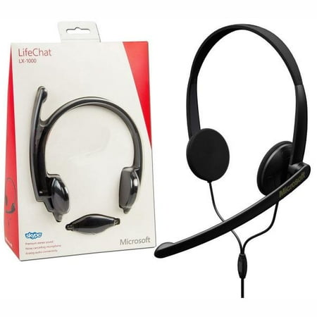 Microsoft LifeChat Stereo Headset with Rotating Microphone | Walmart Canada
