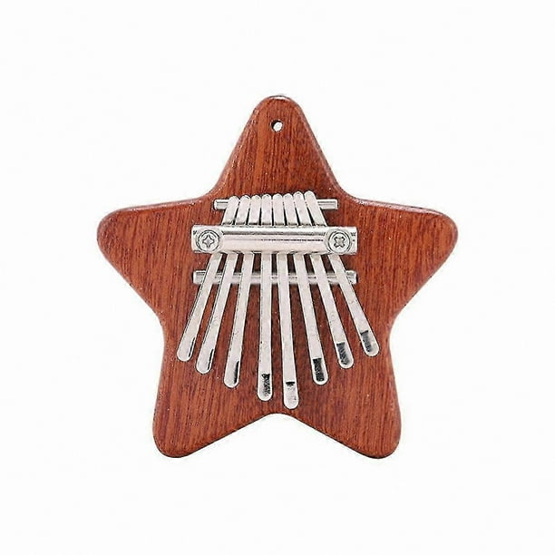 8-Key Mini Thumb Piano for Beginners, Portable Finger Instrument with ...