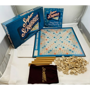 Deluxe Scrabble Rotating Board Game with Turntable - Walmart.com