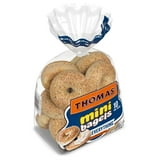 Thomas' Everything Mini Bagels, Soft Pre-sliced, 10 Count, Tasty ...