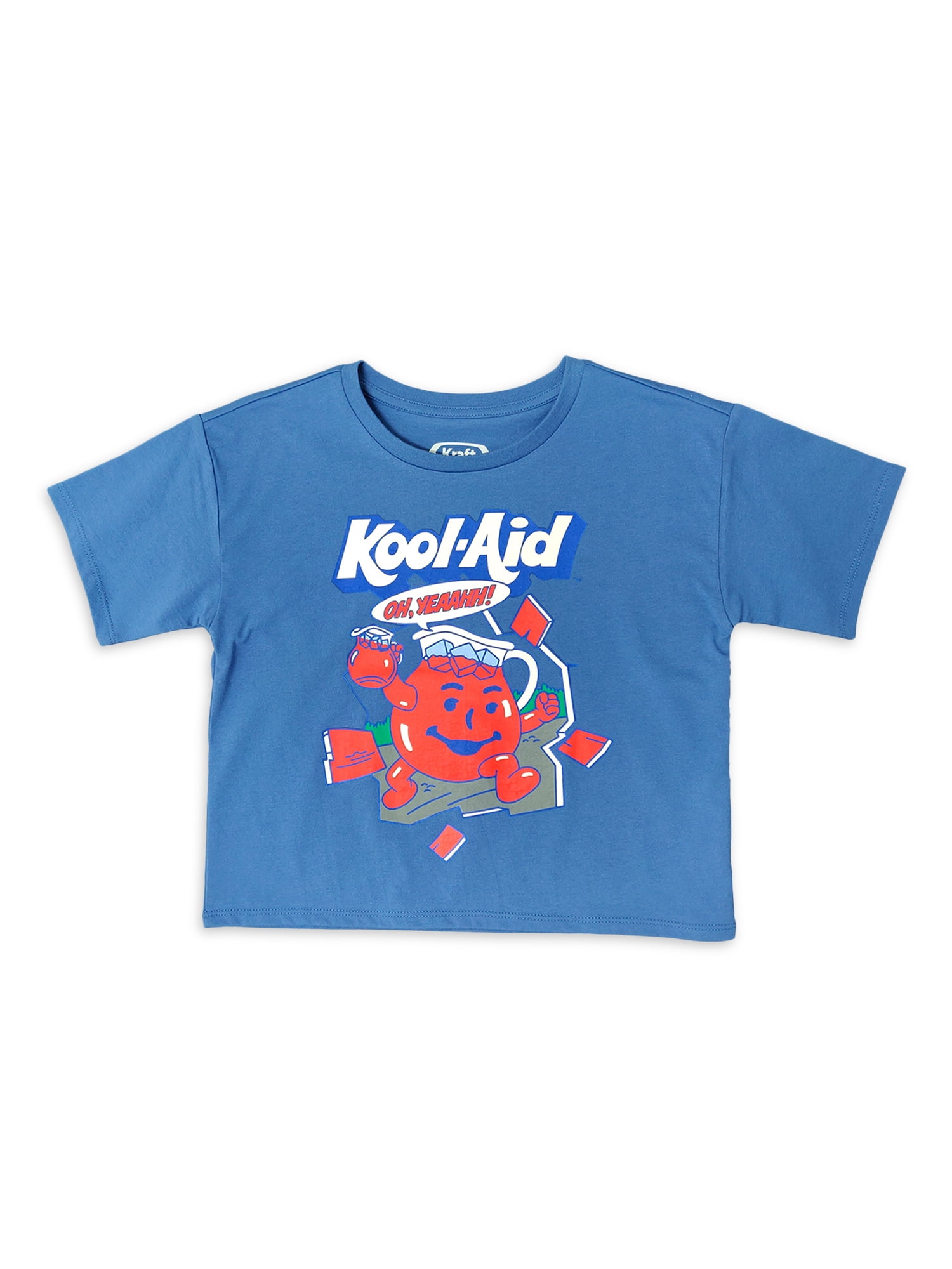 Kool Aid Girls Retro Short Sleeve Tee, Sizes 4-18 - Walmart.com