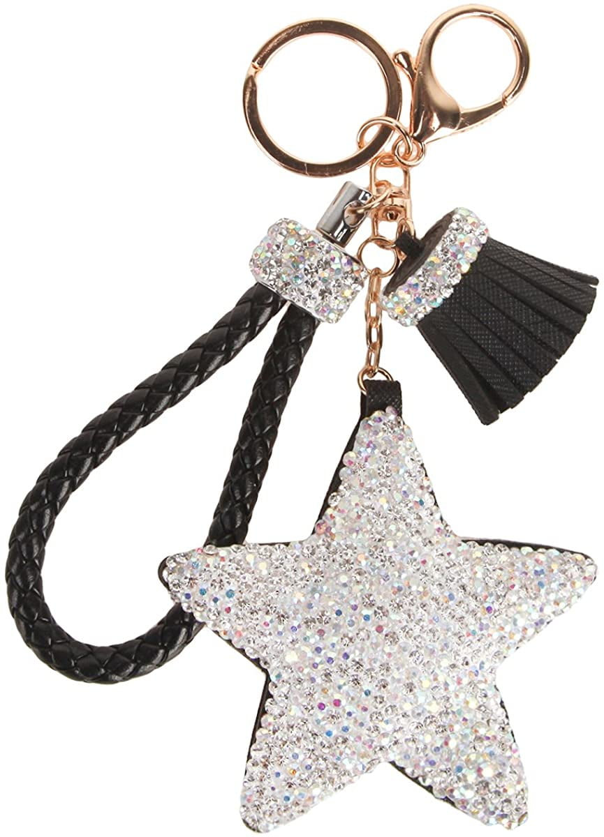 Crystal Keychain With Tassle Keychains For Women - Walmart.com