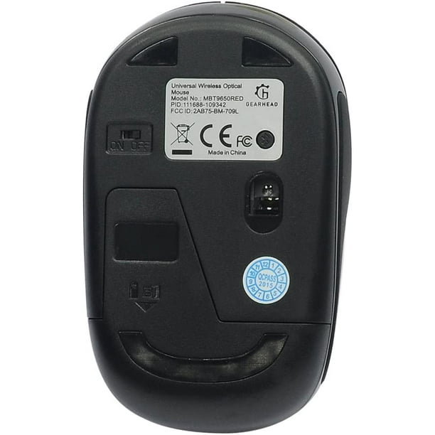 Mouse óptico Bluetooth inalámbrico universal para la computadora Bluetooth SimplyASP Tech No ...