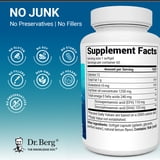 Dr. Berg Omega-3 Cod Liver Oil Softgels, 1250 mg Fish Oil with EPA DHA ...