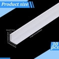 30Pcs Plastic L Shape Tubes DIY Handmade Sand Table Material Model ...