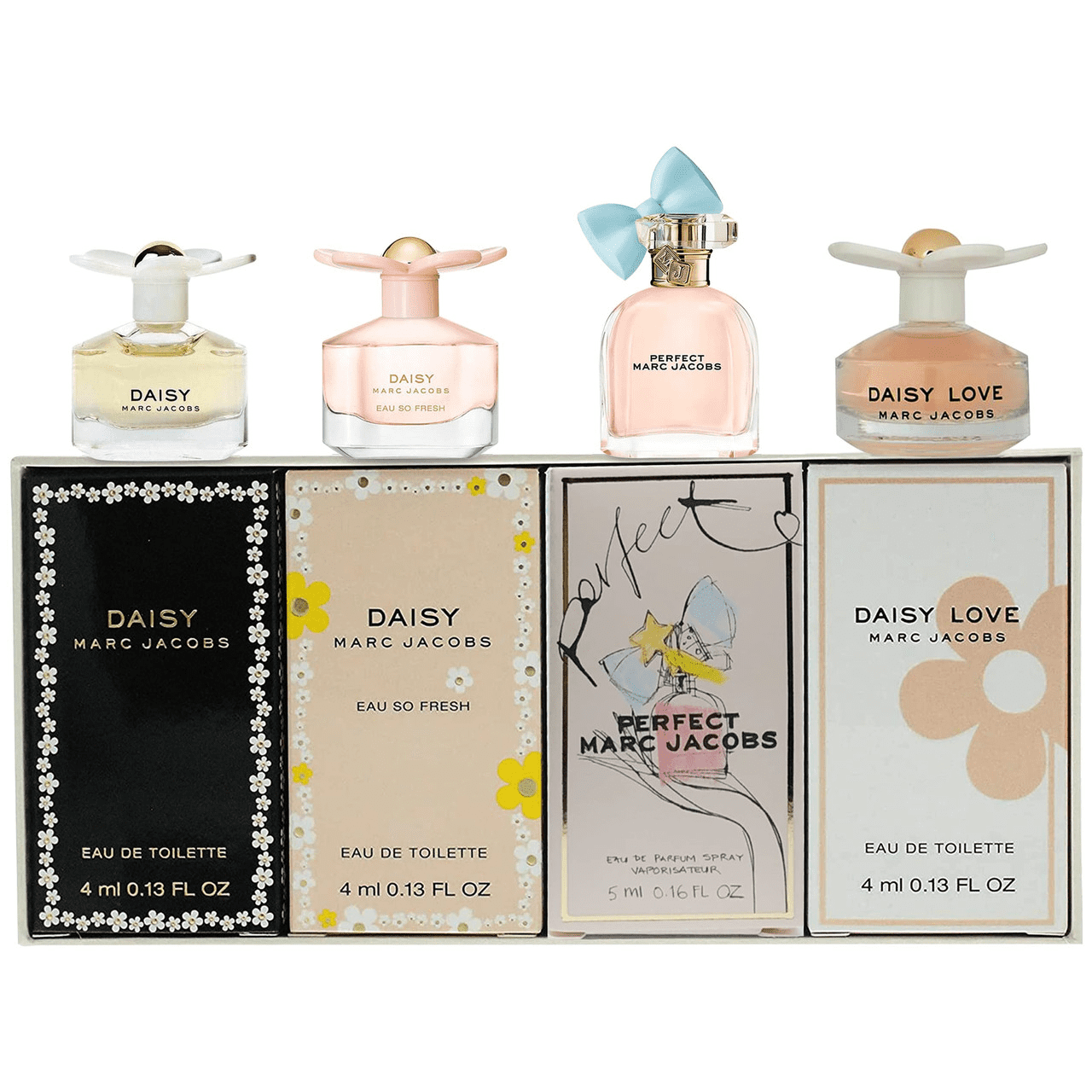 Click here for Marc Jacobs - 4 Pcs Daisy Mini Set (3x 4ml Edt  1x... prices