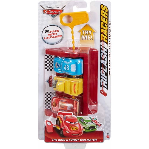 Disney Pixar Cars Riplash Racers Dinoco Lightning McQueen Vehicle Toys ...