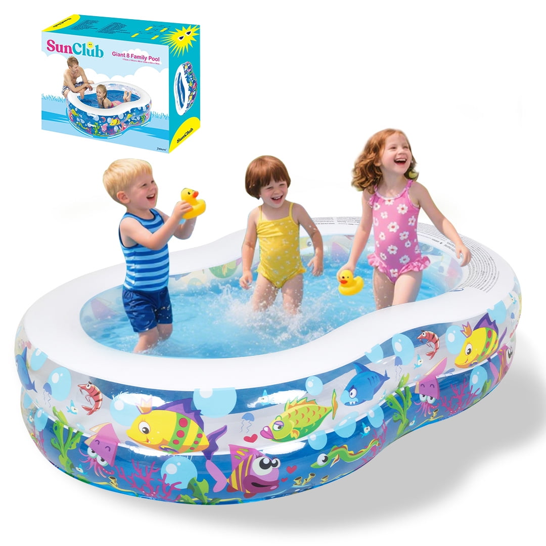 Ocean 8 Kids Outdoor Pool 5.7ft x 3.5ft x 1.5ft (L x W x H) - Walmart.ca