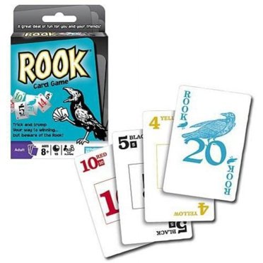 Rook Card Game Classic Family Fun High Quality Fast Paced Hasbro ...