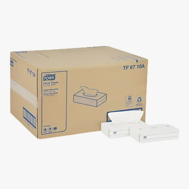 Tork Universal Facial Tissue, 2-Ply, White, 100 Sheets/Box, 30 Boxes ...