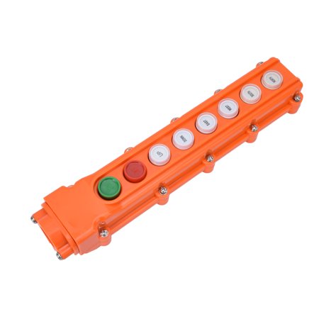 LYUMO Crane Remote Control Hoist Switch Push Button Box Controller Rainproof 220V/500V COB‑63A ...