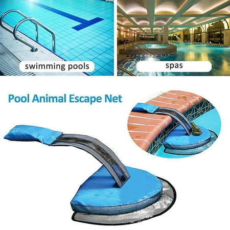 TILIYHELLO Frog Bird Floating Escape Net Rescue Pool Critter Saver Ramp ...