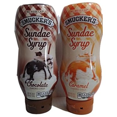 Smuckers Sundae Syrup Strawberry Flavored Syrup, 20-Ounce (Pack Of 2 ...