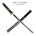 23.6 inches Bamboo Wooden Anime Roronoa Zoro Sword Yubashiri - Walmart.com