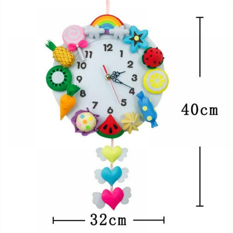 Handmade Wall Clocks Designs For Kids