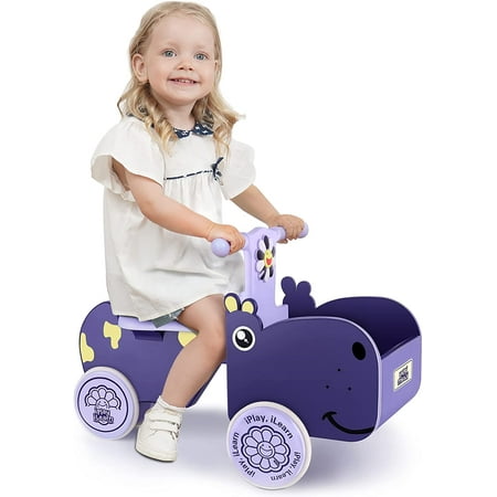 Baby Ride on Bike Toys, Toddler Hippo Balance Bike, Infant First ...