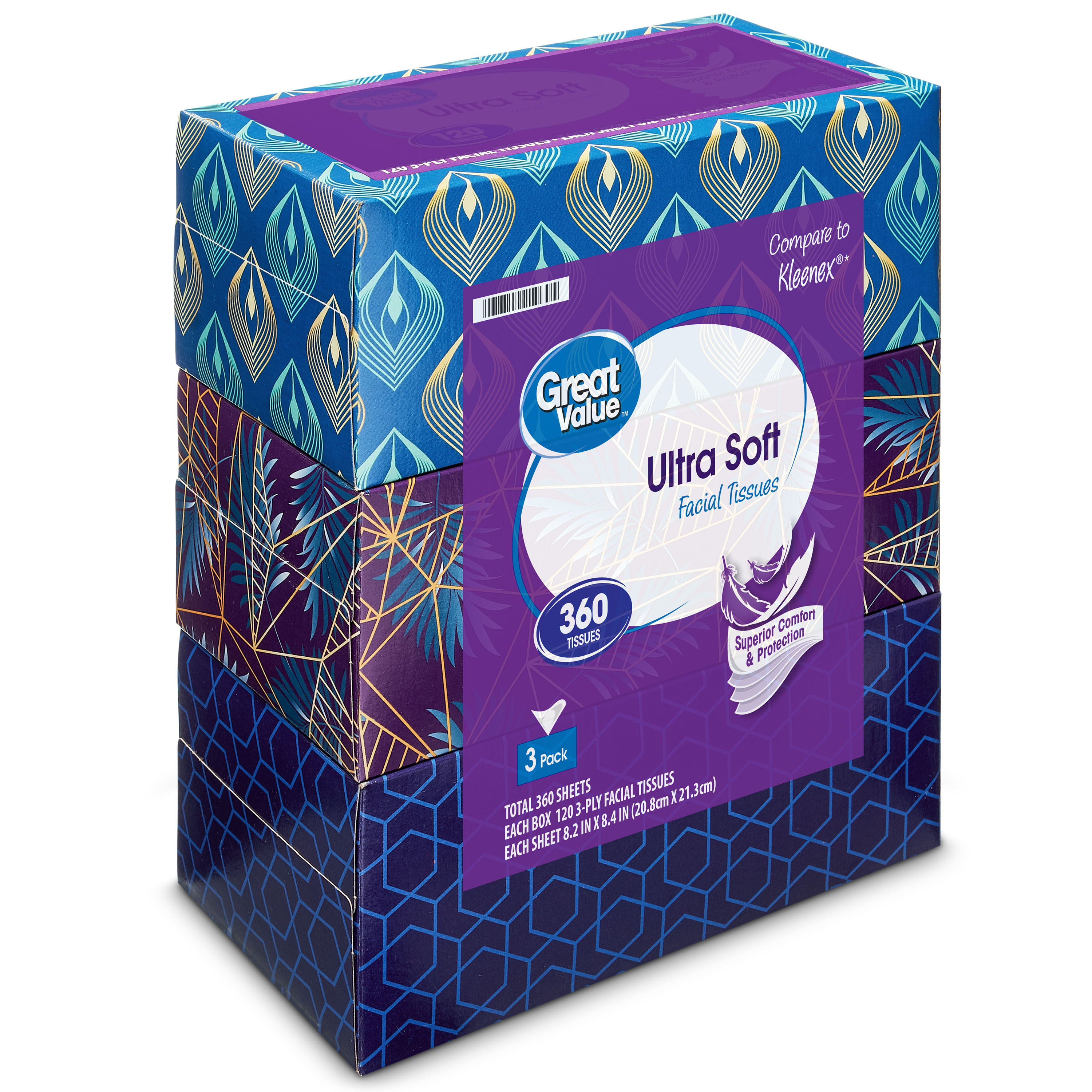 Walmart Great Value Tissues