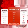 Vaso Calm Blood Support Pills Advanced Formula Vitamin Supplement ...