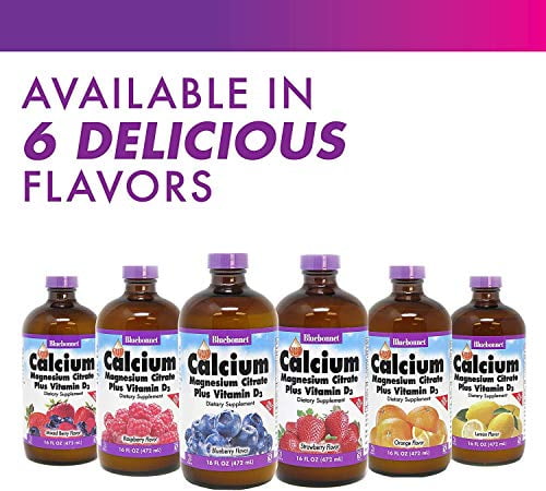 Buy Bluebonnet Nutrition Liquid Calcium Citrate Calcium Citrate ...