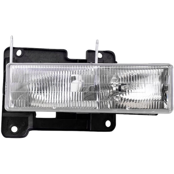 Right Headlight Assembly - Compatible with 1990 - 1999 Chevy C1500 1991 ...