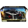 CAN-AM Maverick X3 ATV Hyper Silver and Red 1/18 Diecast Model by New ...