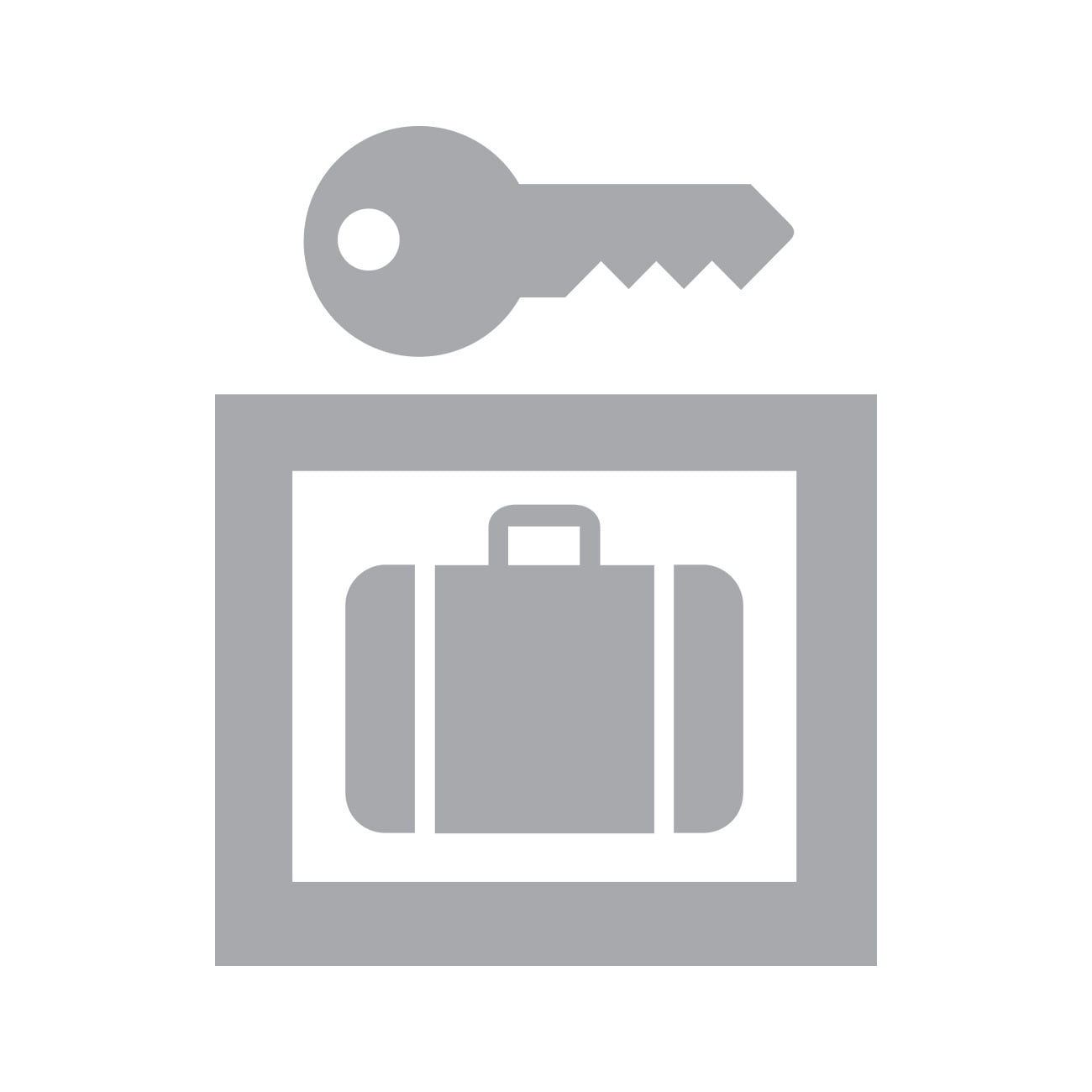 Baggage Lockers Sticker Decal Die Cut - Self Adhesive Vinyl ...