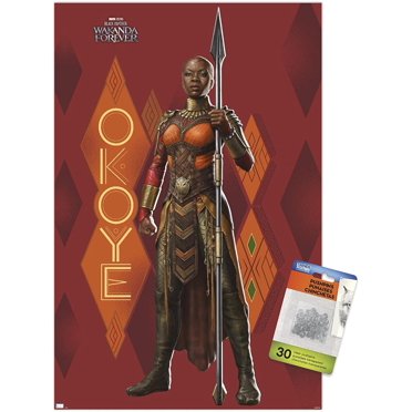 Marvel Black Panther: Wakanda Forever - Okoye One Sheet Wall Poster, 22 ...