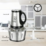 LAC LAICHY 3L Electric Meat Grinder with 300W Food Processor - Walmart.com