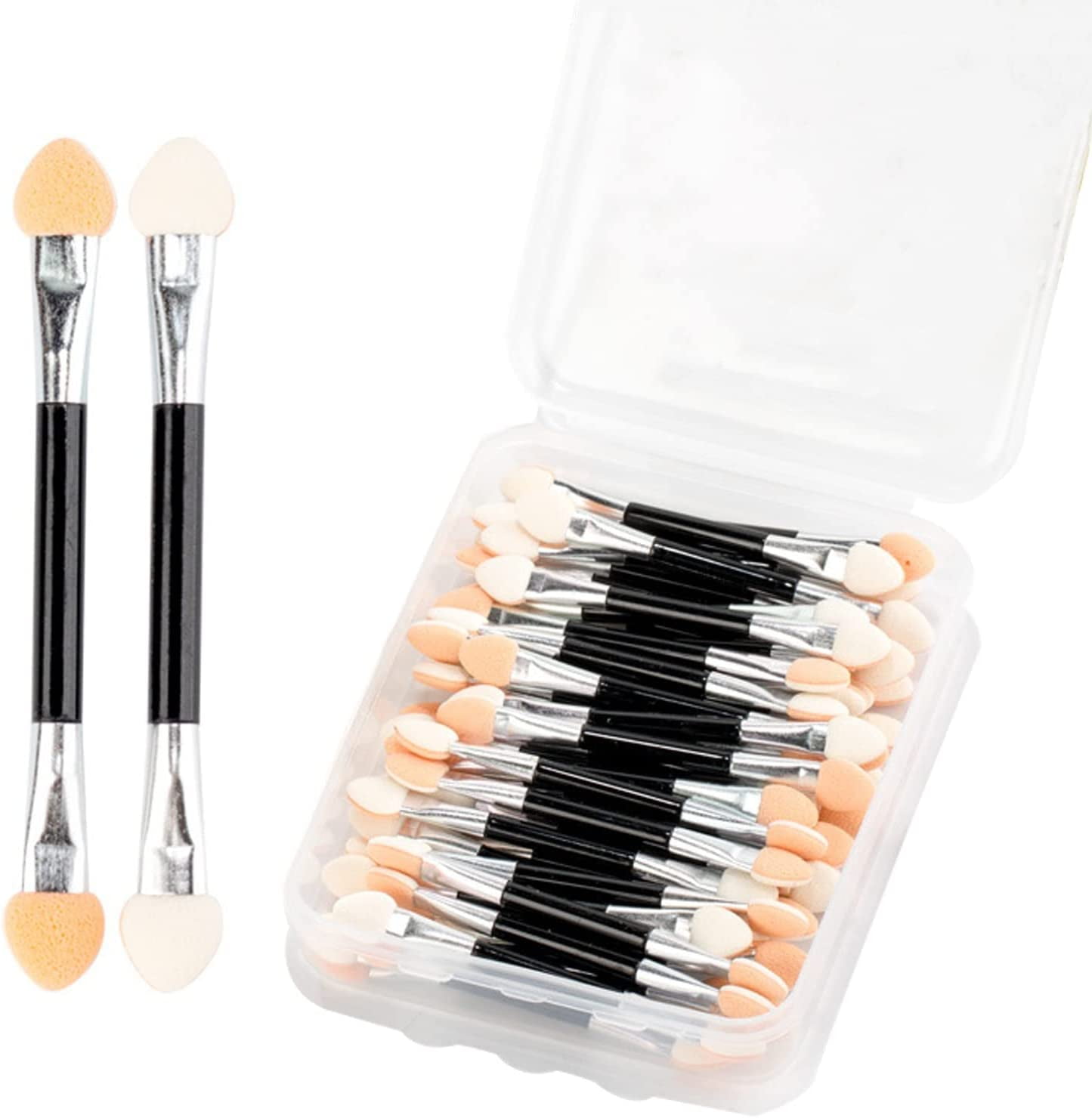 Juego de 20 brochas para sombra de ojos, brocha para sombra de ojos, brocha para sombra de ojos ...