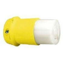 Hubbell HBL26CM13 Yellow 30A 125V Twist Lock Connector Body - Walmart.com