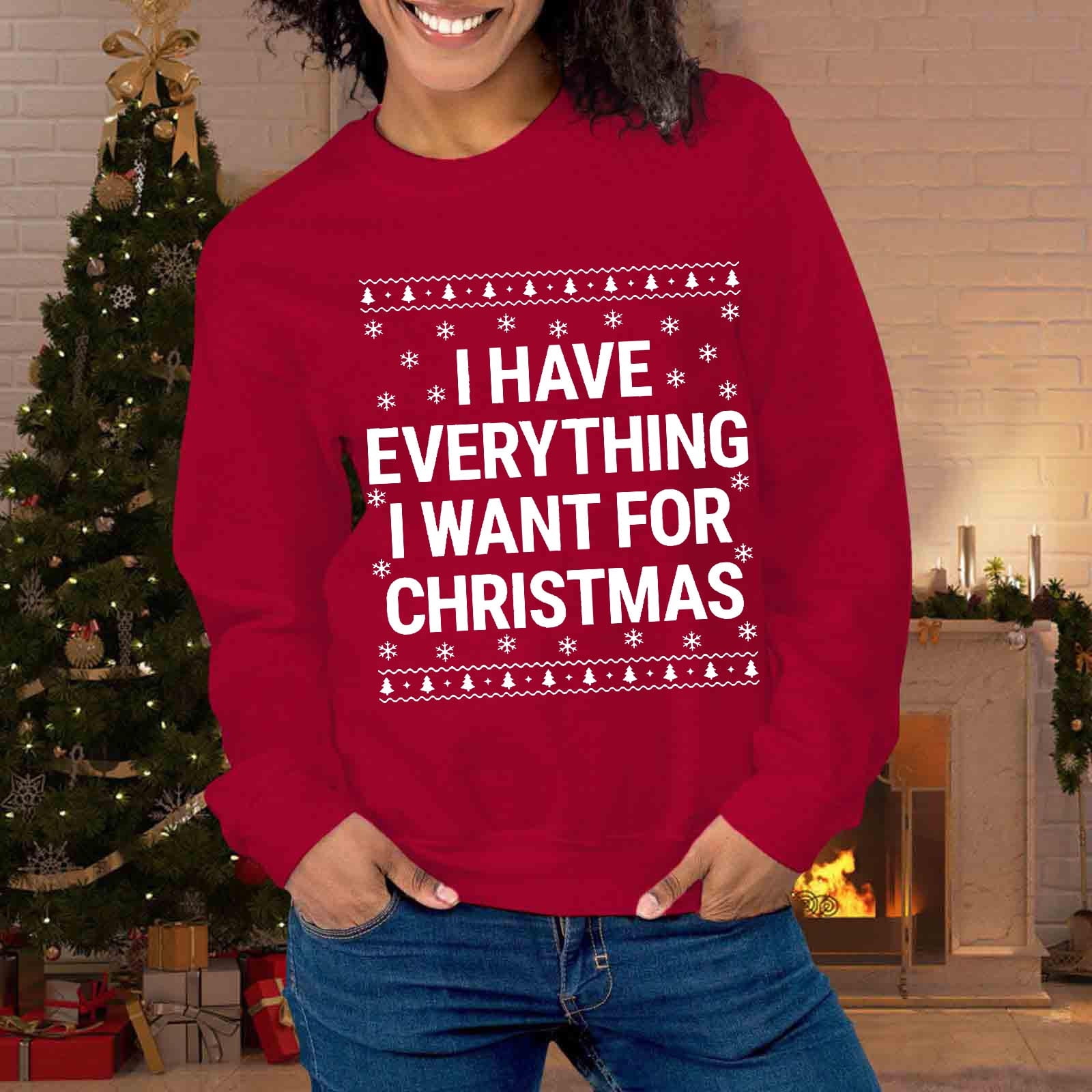 Click here for Tinz Christmas Couples Matching Sweatshirt/I Have... prices