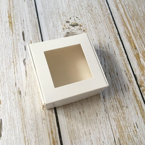 Wholesale 50pcs Kraft Paper Box Transparent PVC Window Soap Boxes Jewelry Gift Packaging Box ...