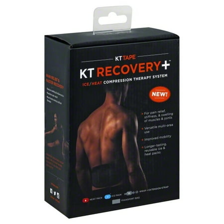 KT TAPE Recovery+ Compression Pad Therapy System, Heating & Ice Pack ...