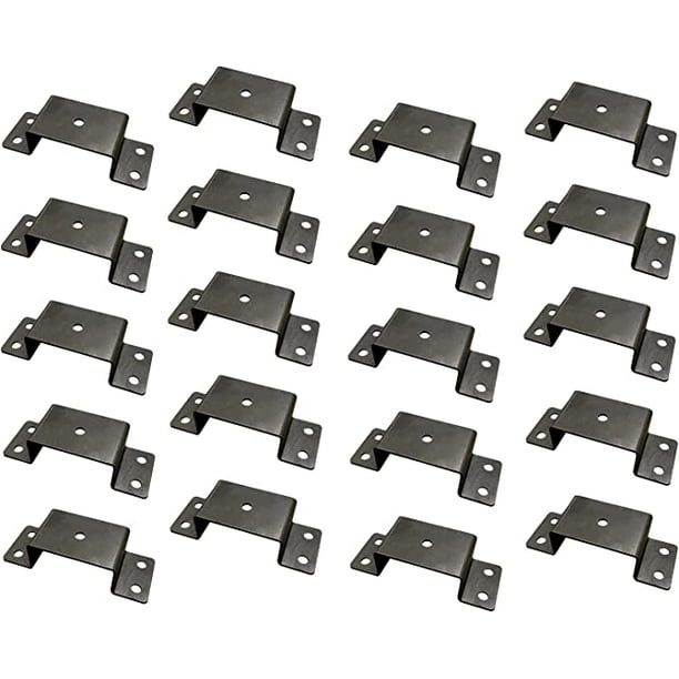 Heavy Duty Bolt On 2x4 Steel Stake Pockets for Trailer & Truck (20 ...