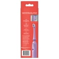 Colgate Hum Adult Toothbrush, Clean Bristle, 2 Pack Purple Replacement ...
