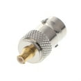 BNC Female to MCX Male Plug Straight Coax Coaxial Connector Adapter ...