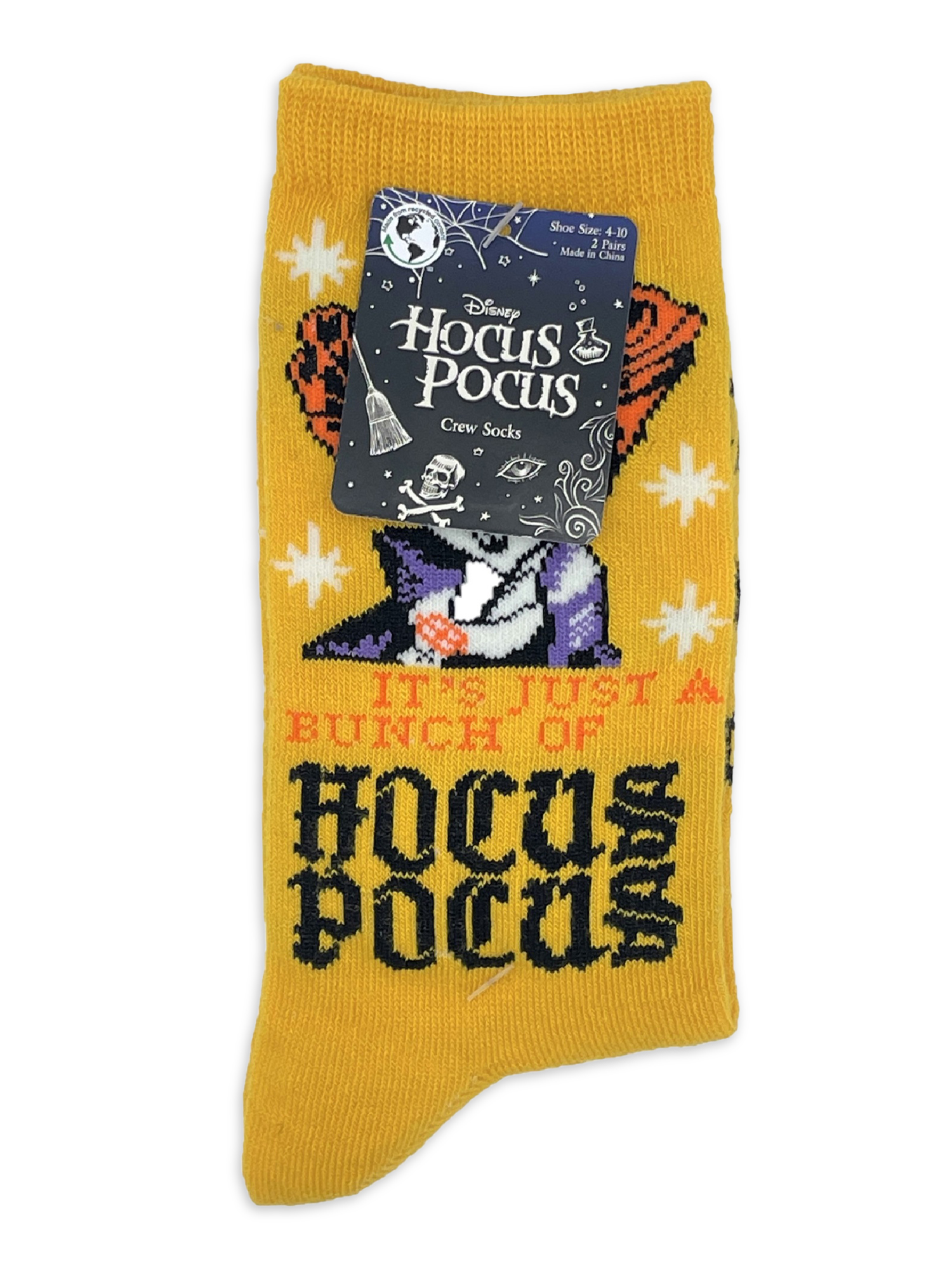 Disney Hocus Pocus Three Witches Crew Socks Pack Claire's