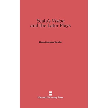 Yeats's Vision and the Later Plays | Walmart Canada