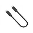 Cygnett LightSpeed USB-C to USB-C Braided Cable (10CM/0.3FT) - Black ...