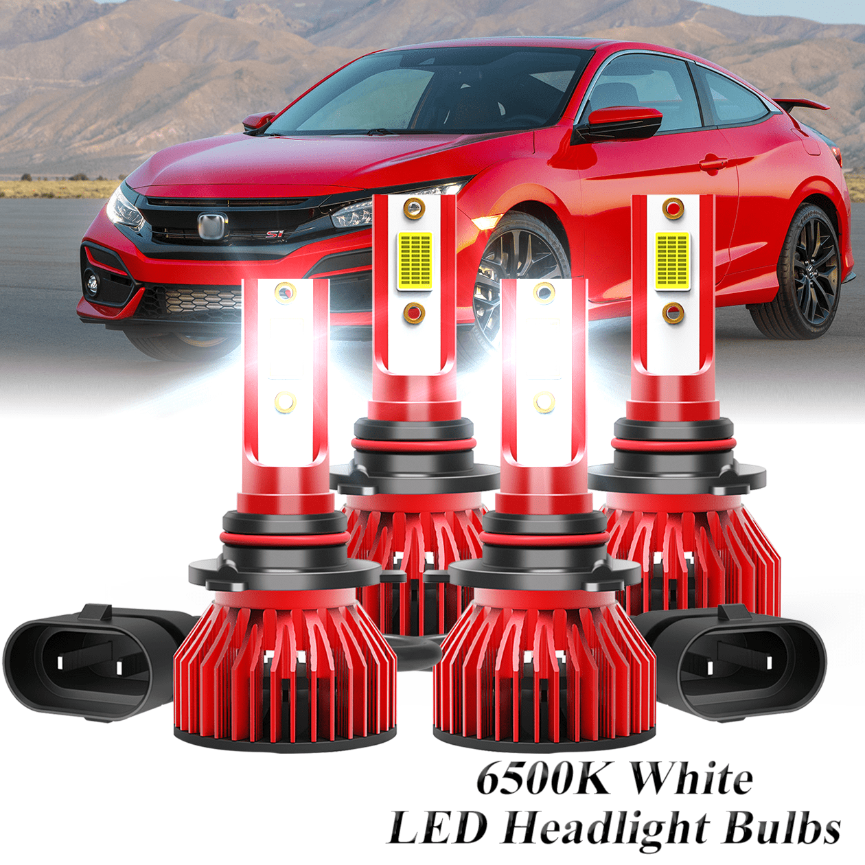 Click here for Aqj Compatible With Honda Civic 2004-2015 - 9005+9... prices