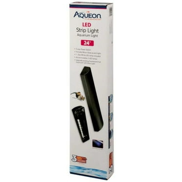 Aqueon Fluorescent Single Strip Aquarium Light, 24", Black - Walmart.com