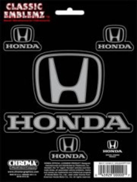 Honda Vinyl Decal Set - Walmart.com