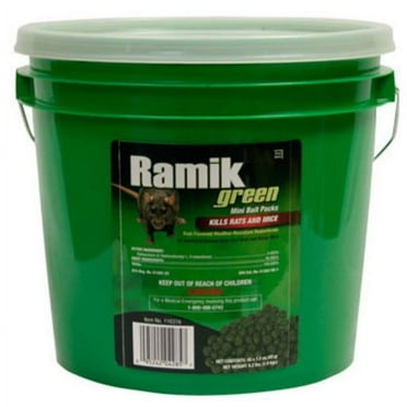 Neogen Ramik Green Rat and Mouse Killer Poison Pellet Bait Packs ...
