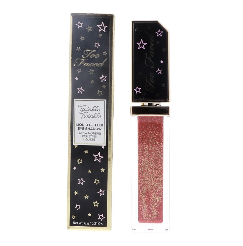 Too Faced Twinkle Twinkle Liquid Glitter Eye Shadow Candied Rose 6grms ...