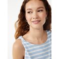 Free Assembly Women's Twist Shoulder Tank Top - Walmart.com